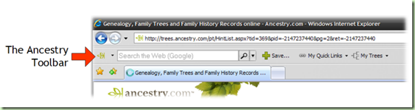 The Ancestry Insider: Introducing the “Ancestry Toolbar”
